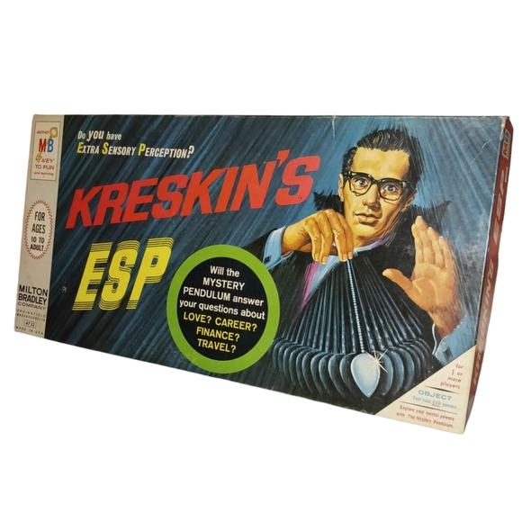 Milton Bradley | Toys | 966 Kreskins Esp Milton Bradley Sensory ...